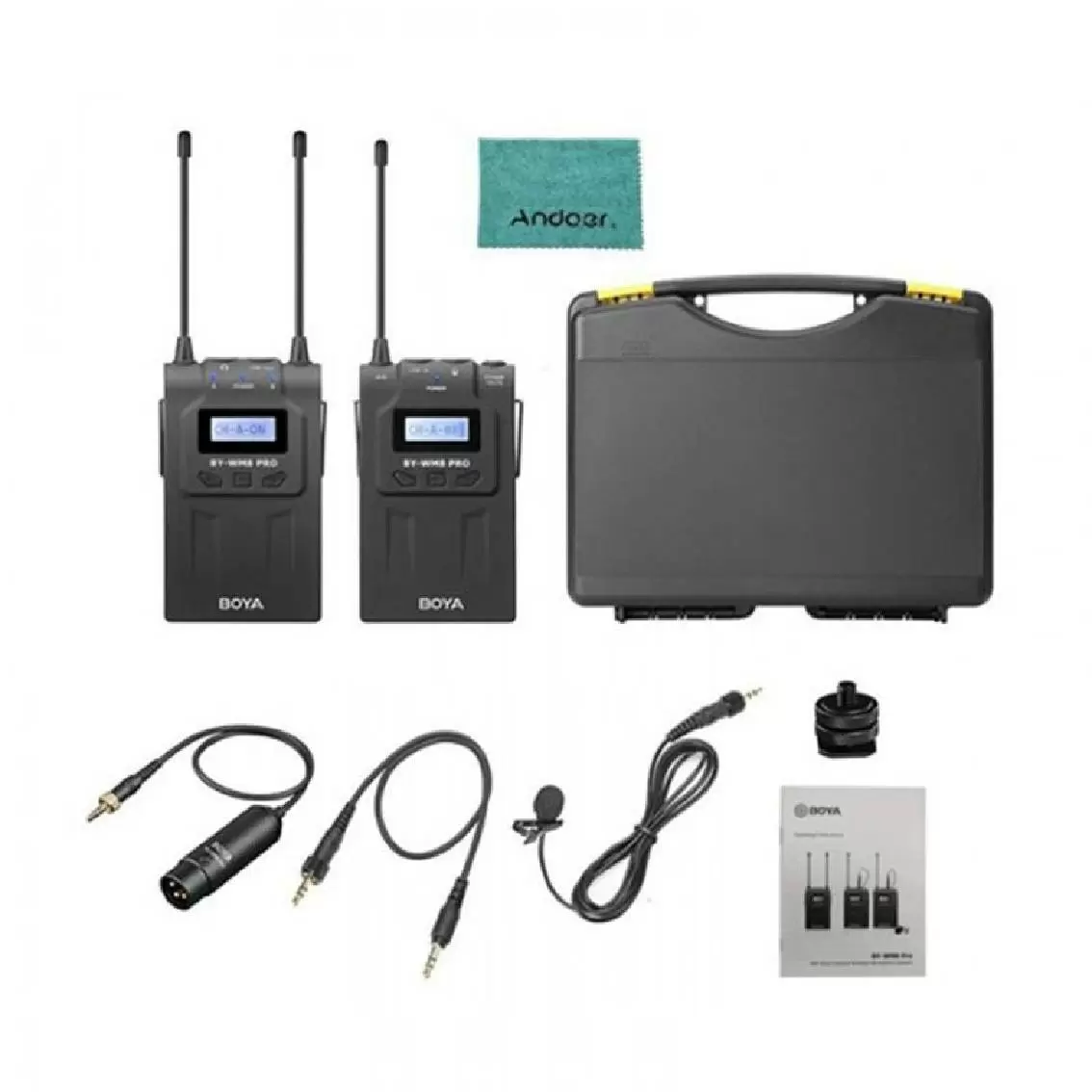 میکروفون بی سیم بویا BOYA مدل BY-WM8 Pro-K1 + قیمت, خرید و مشخصات ...